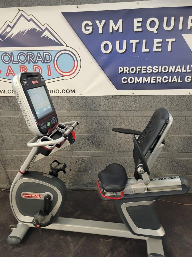 Star Trac 8 Series Recumbent Bike w/15" Embedded Display | Colorado Cardio
