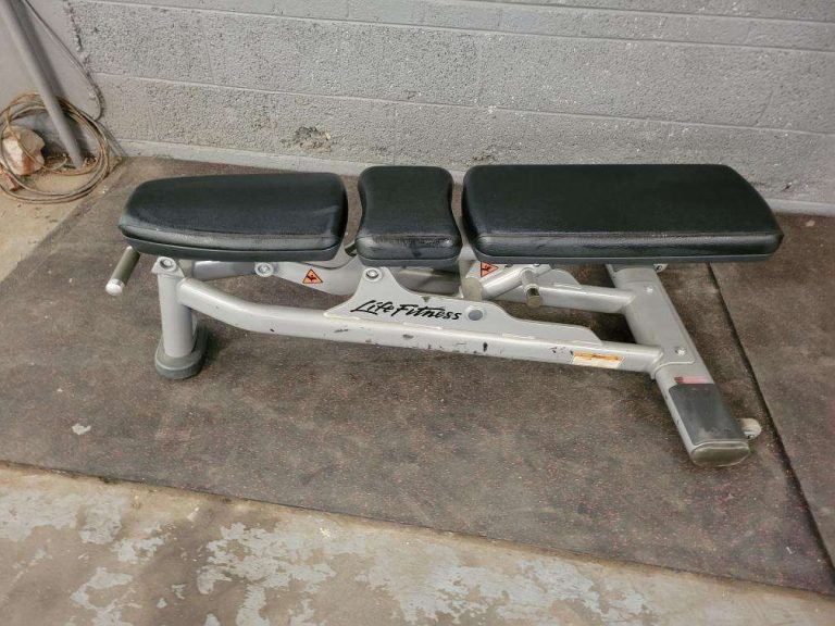 Life Fitness Adjustable Bench | Colorado Cardio