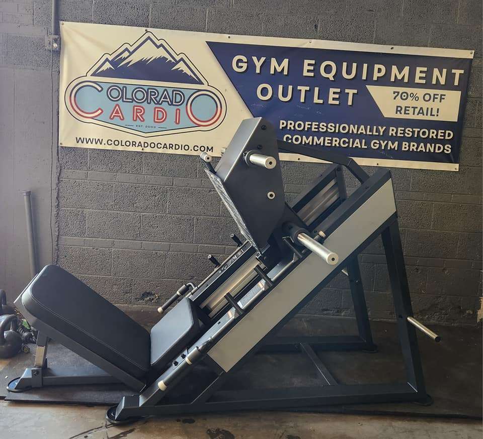 FORCE ANGLED LEG PRESS | Colorado Cardio