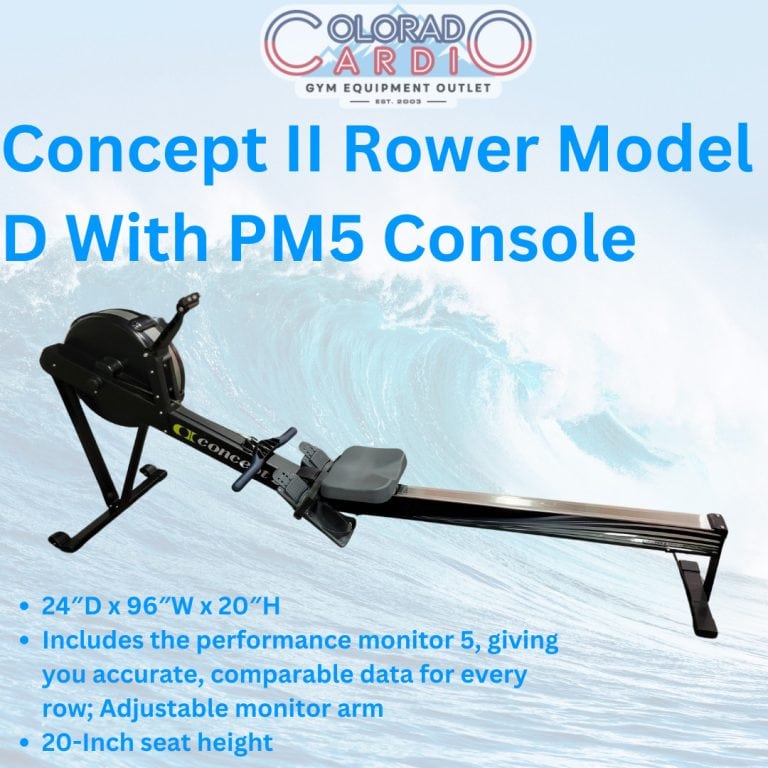 Concept II Rower Model D With PM5 Console | Colorado Cardio